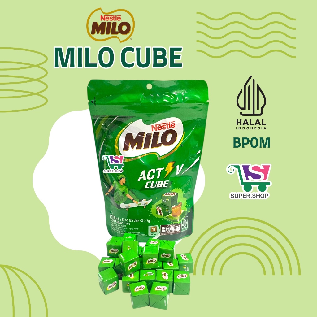 Nestle Milo Activ Cube Pouch by Nestle Indonesia (25 pcs) Valentine's ...