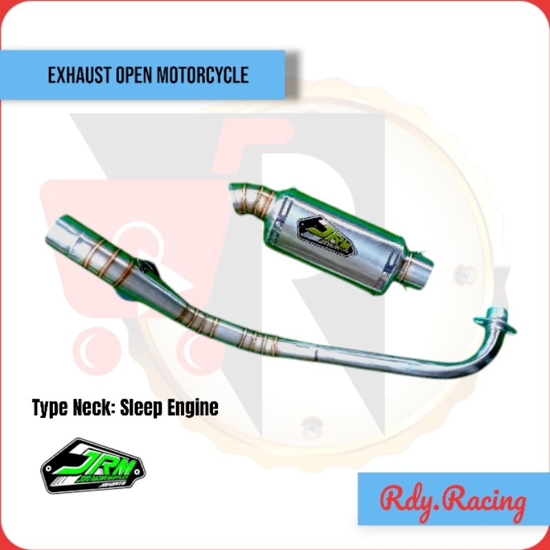 Jrm Exhaust Open Motorcycle Type Neck Sleep Engine | Shopee Malaysia