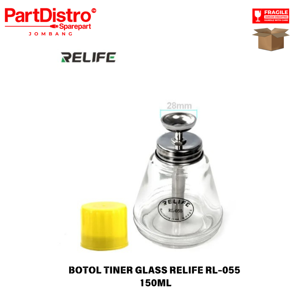 Relife RL-055 THINNER GLASS BOTTLE 150ML | Shopee Malaysia