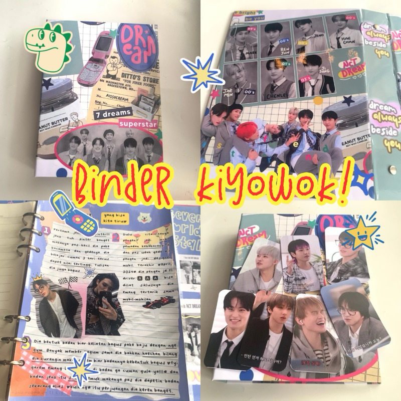 [READ Description] [GET 41 ITEMS] NCT Dream KPOP Premium Binder ...