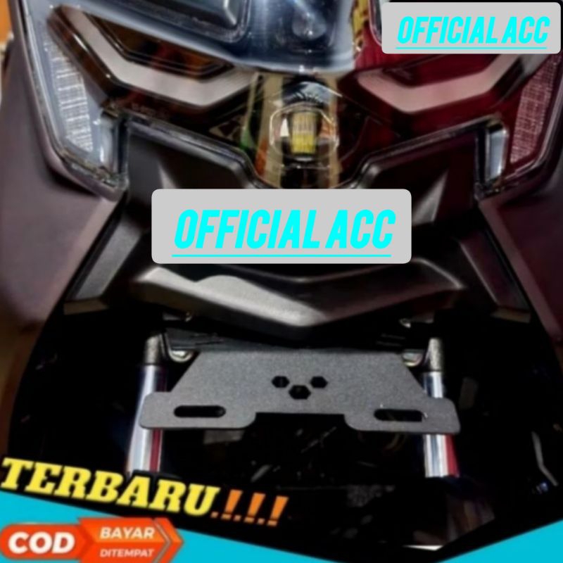 Number Plate Holder NMAX TURBO NEO TECHMAX NEO S 2024 PNP X3 MUSTACHE ...