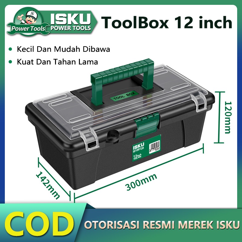 ISKU Tool box Mini 12 Inch Tool box/portable multifunctional Tool box ...