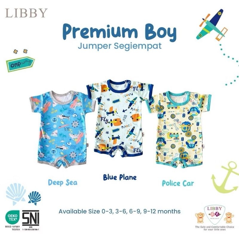 Libby Premium Boy Motif Rectangular Jumper (1 PCS/PACK) | Shopee Malaysia