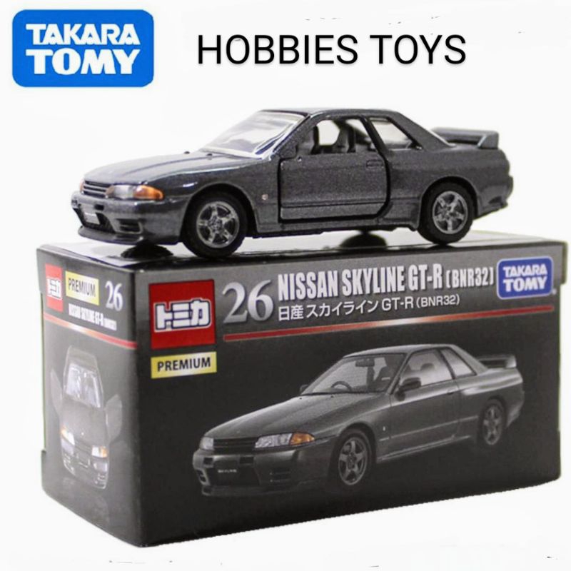 Tomica Premium 26 Nissan Skyline GTR R32 scale 1/62 ORI Seal | Shopee ...