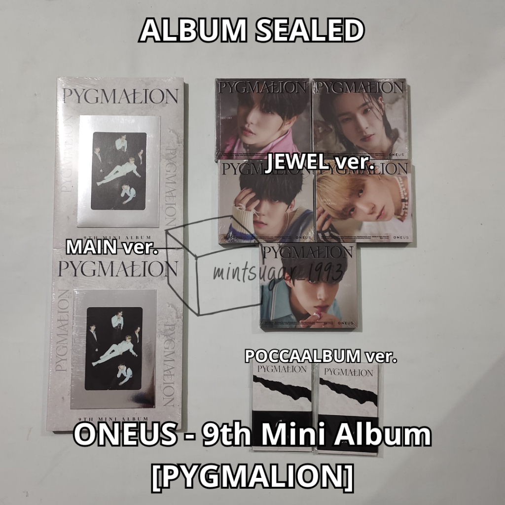 [ Ready OFFICIAL ] ONEUS - 9th Mini Album [ PYGMALION ] ( MAIN ver ...