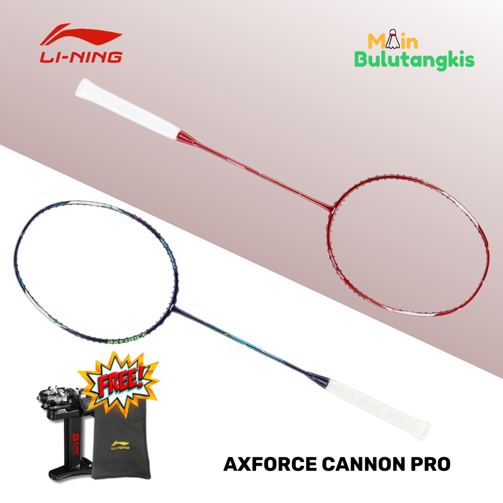 Original Axforce Cannon Pro Lining Badminton Racket | Shopee Malaysia