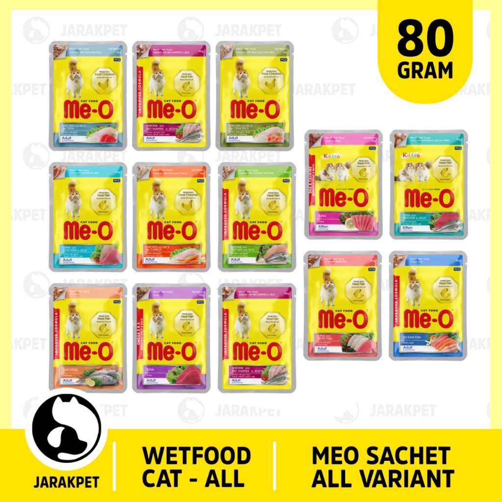 Meo Sachet Regular - Meo Sachet Adult tuna Chicken Jelly - Meo Sachet ...