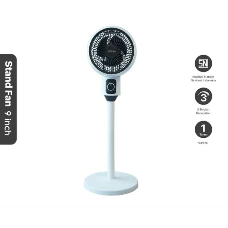 Rotationfan MIYOSHI / MINIMALIST FAN / 180 degree STANDING FAN ...