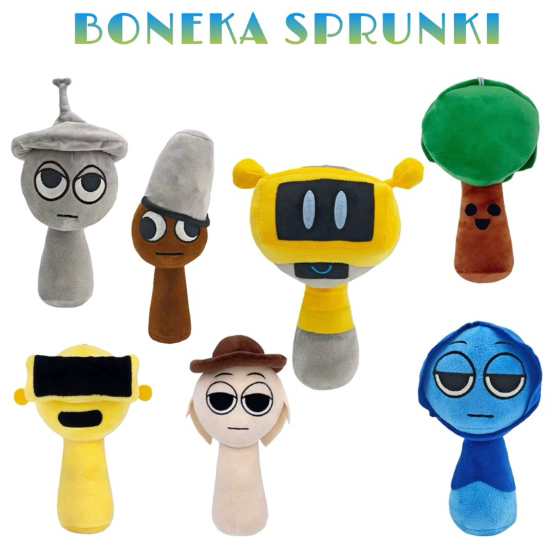 Sprunki DOLL / HOROR GAME SPRUNKI DOLL 40 cm / SPRUNKY | Shopee Malaysia