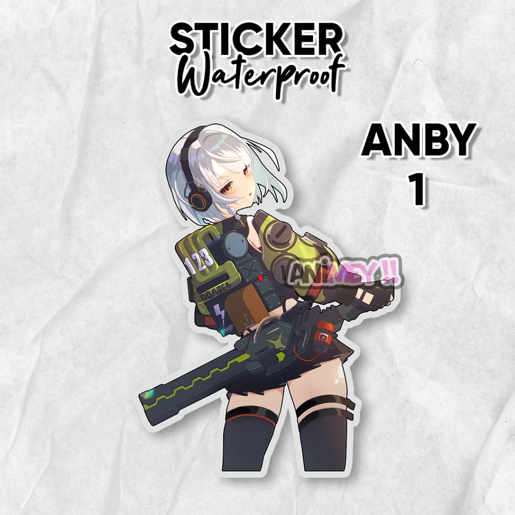 Anby Demara Game Zenless Zone Zero Sticker / Waterproof Anime Sticker ...