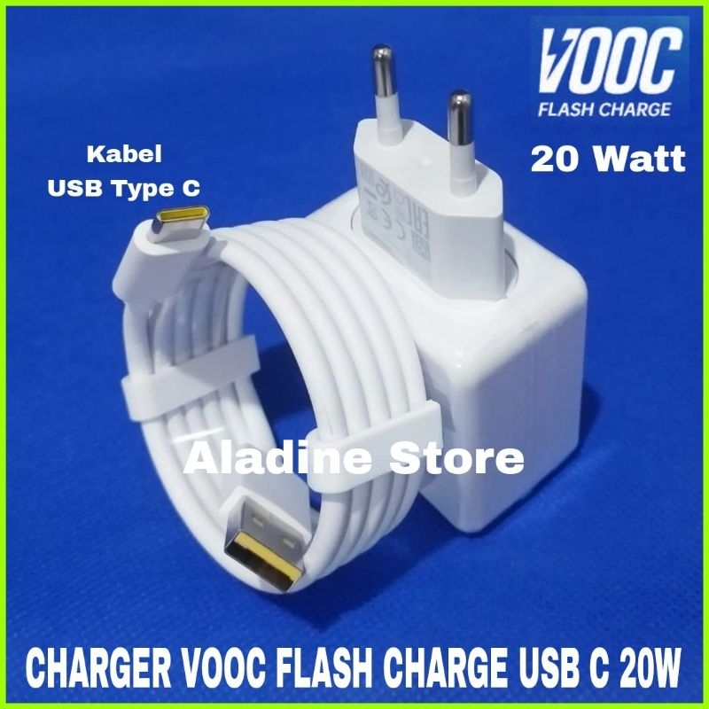 Casan CHARGER 100% ORIGINAL REALME XT VOOC FLASH CHARGE USB TYPE C 20 ...