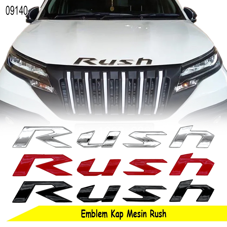 MESIN Rush Engine Hood Emblem Car Body Sticker Logo | Shopee Malaysia