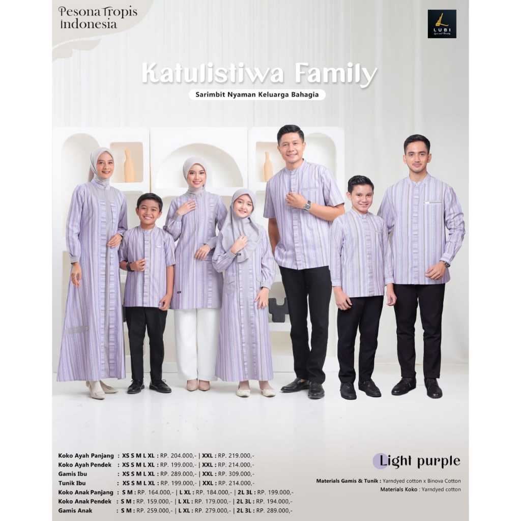 [ Equator Code] Sarimbit Muslim Family Lubi Series Equator (2025 ...