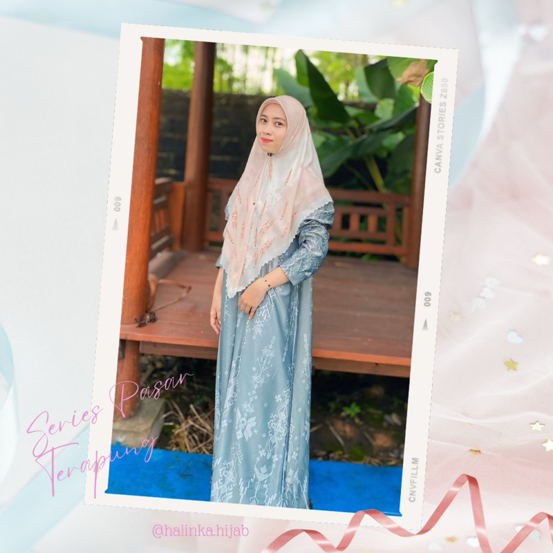 Voal Tryspan Series Pasar Floating original by Halinka | Shopee Malaysia