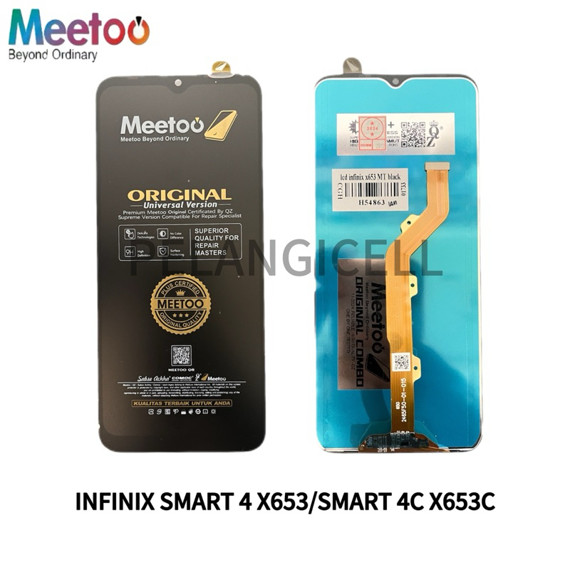 Lcd PLUS TOUCHSCREEN INFINIX SMART 4 X653 / INFINIX SMART 4C X653C ORIGINAL MEETOO | Shopee Malaysia