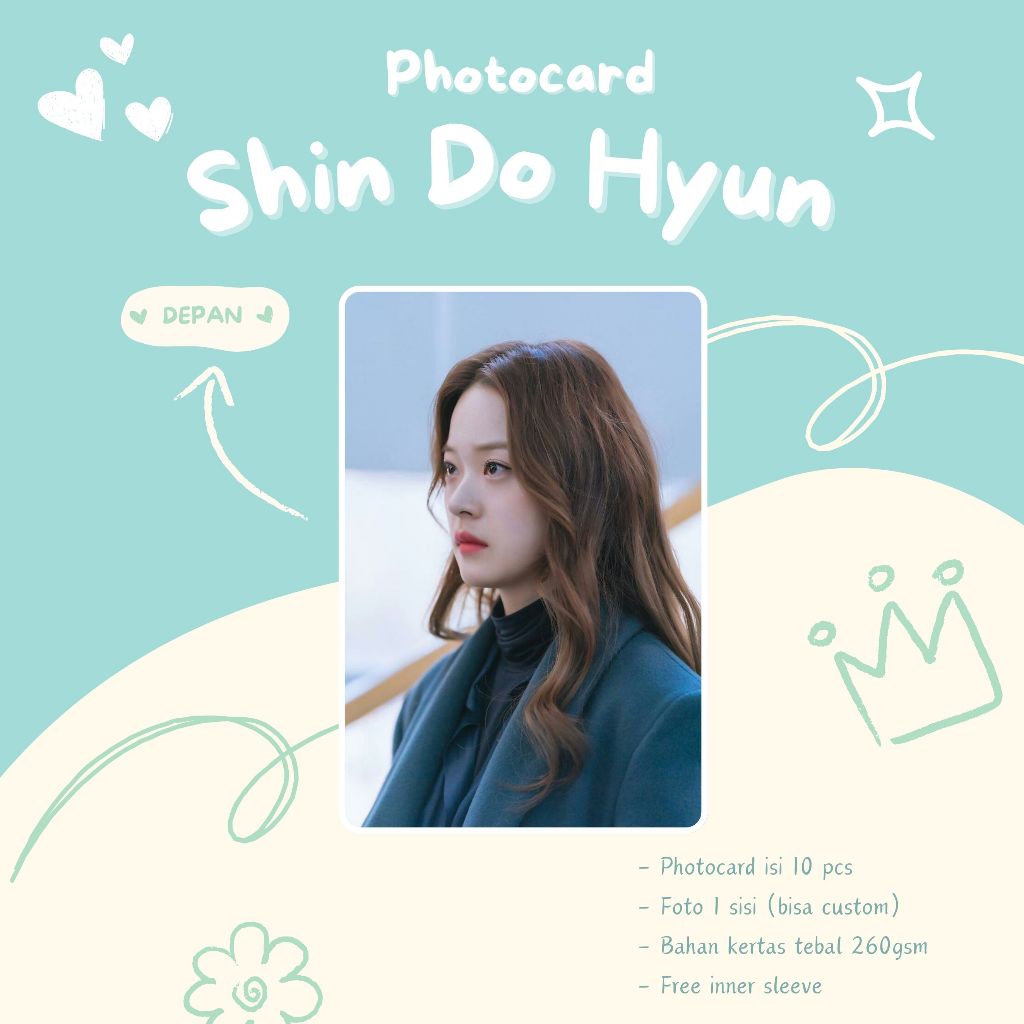 (10 Pcs) SHIN DO HYUN PHOTOCARDS | Shopee Malaysia