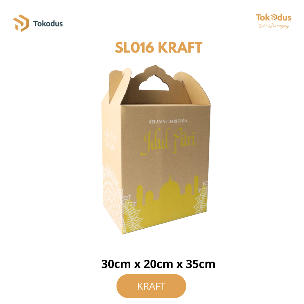 Parcel Box Lebaran Dus Special Hari Raya Idul Fitri uk 30 x 20 x 35 ...