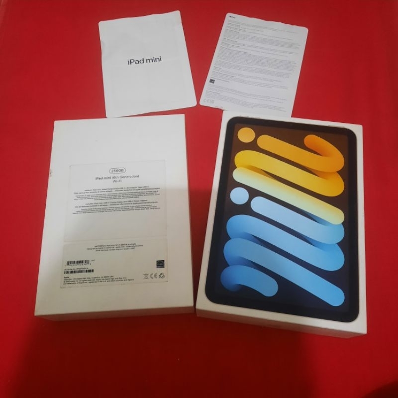 Dus box ipad mini gen 6 original 100% removed ibox complete manual book | Shopee Malaysia