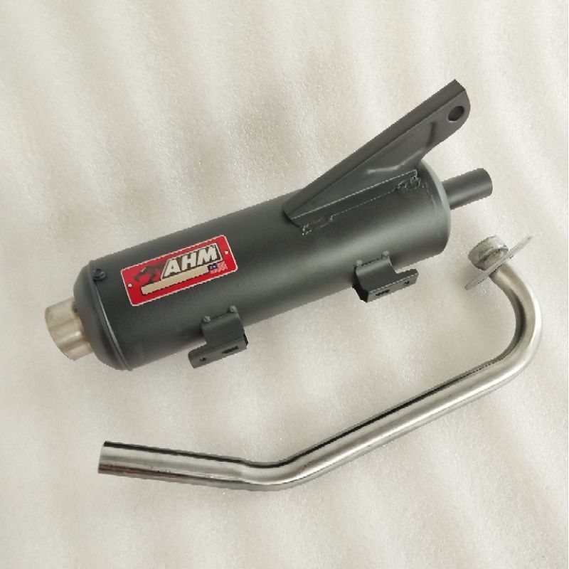 Ahm RED MUFFLER TAMBUTSO Chicken pipe MIO SPORTY MIO SOULTY MIO I125 ...
