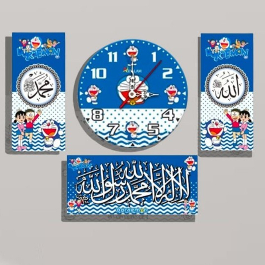 Character calligraphy wall clock / minimalist character wall clock ...