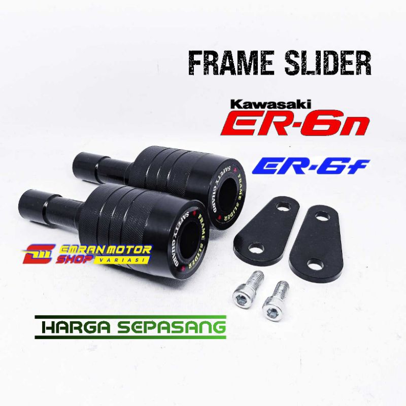 Frame Slider er6n ER6F Body Road for Kawasaki er6n motorbike | Shopee ...