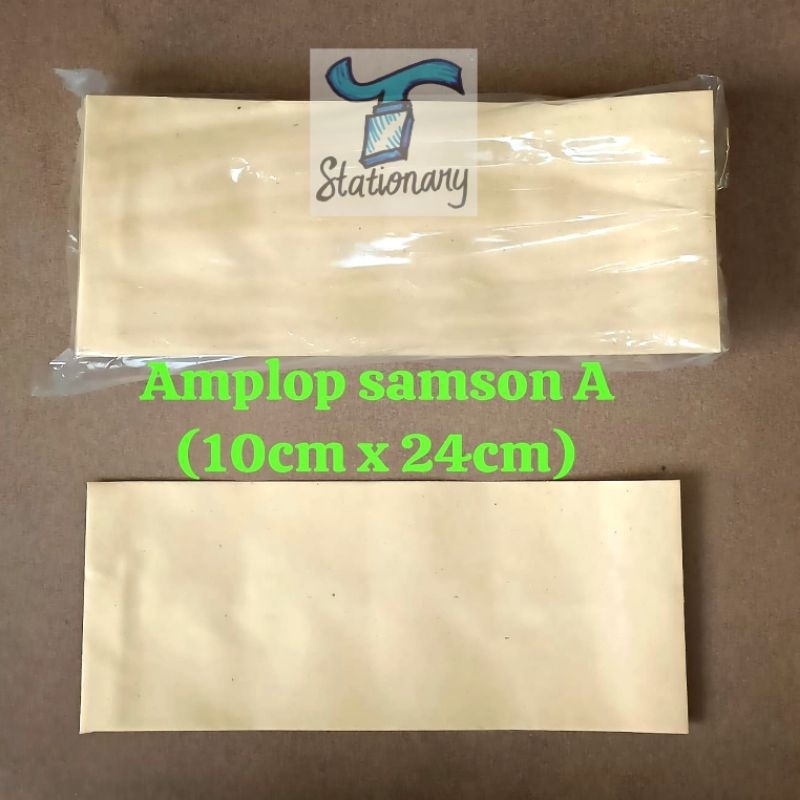 Samson A Envelope (10x24cm). | Shopee Malaysia