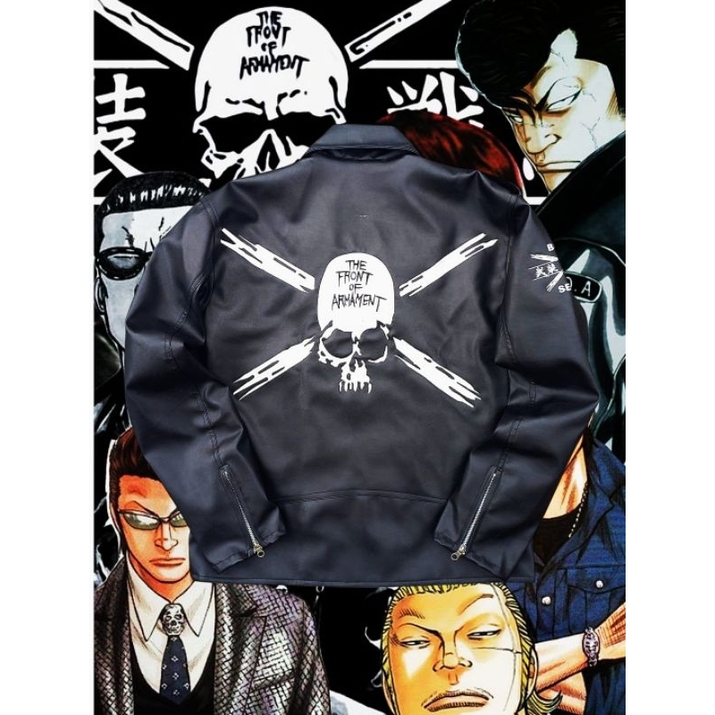 TFOA aka Busoh Sensen 5rd Generation Leather Jacket | Shopee Malaysia