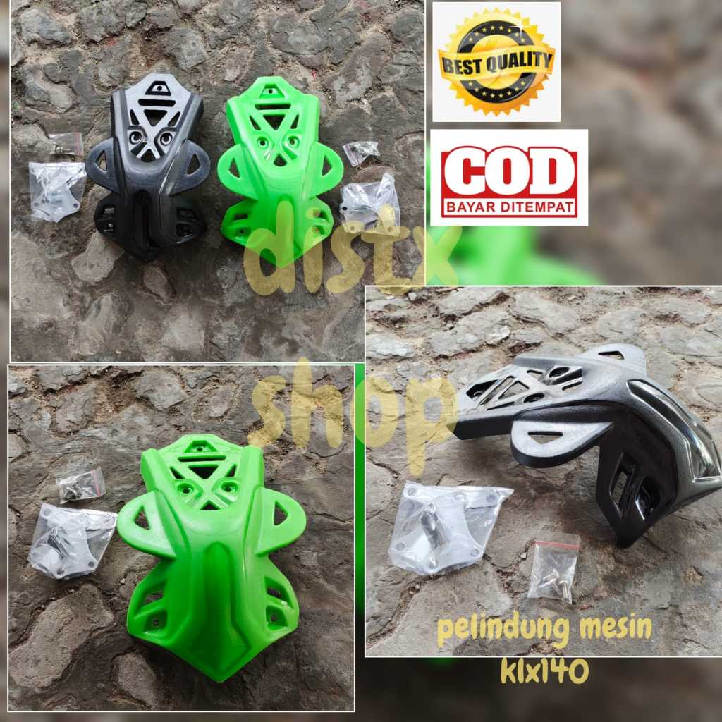 MESIN Engine PROTECTOR KLX 140 ENGINE COVER ENGINE GUARD FRONT FENDER ...