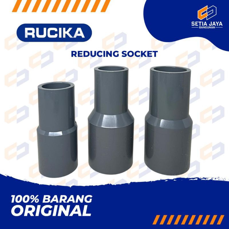 Reducer / Reducing Sock / Socket Rucika 1/2 / 3/4 / 1 Inch | Shopee ...