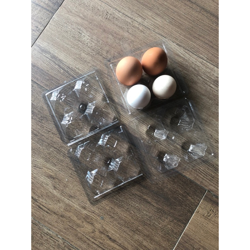 (50pc) Plastic Mica Tray contains 4 eggs, contains 6 eggs, contains 10 ...