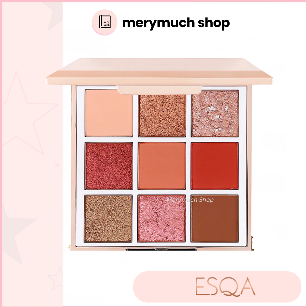 Esqa Goddess Eyeshadow Palette - PEACH | Shopee Malaysia