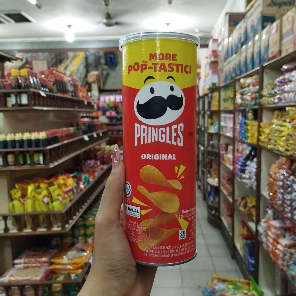 Pringles ORIGINAL POTATO SNACKS 102 g | Shopee Malaysia
