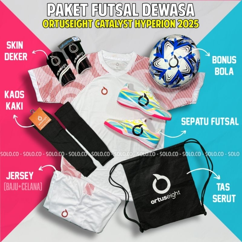 Latest Ortus Catalyst Hyperion FG Futsal Shoes Package 2025 Complete ...