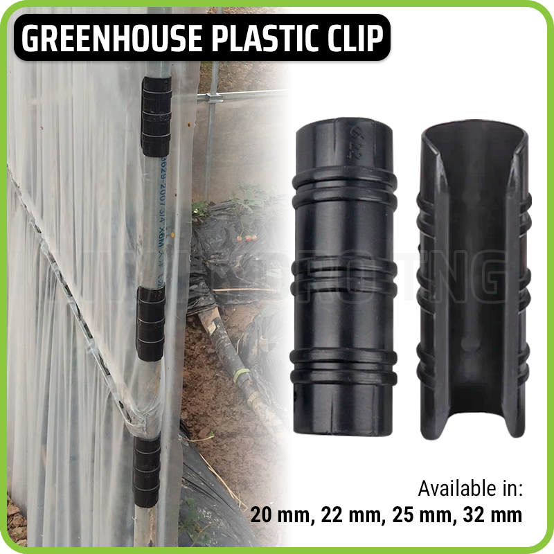 Greenhouse Plastic Snap-On Clamp | Clamps, UV Plastic Clips, Insect Net ...