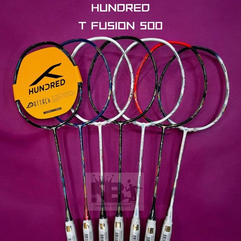 Original HUNDRED T FUSION 500 ATTK / CTRL / ZOOM RACKET | Shopee Malaysia