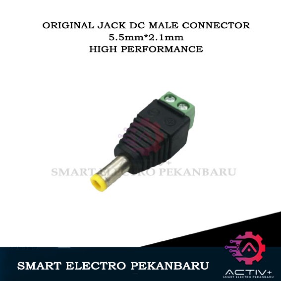 Original JACK DC MALE 2.1x5.5mm CONNECTOR POWER ADAPTER Socket DC MALE ...