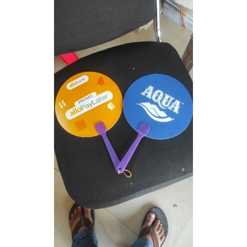 CUSTOM FAN / CUSTOM LAMINATED HANDFAN - 2 SIDES, FOR SOUVENIRS ...