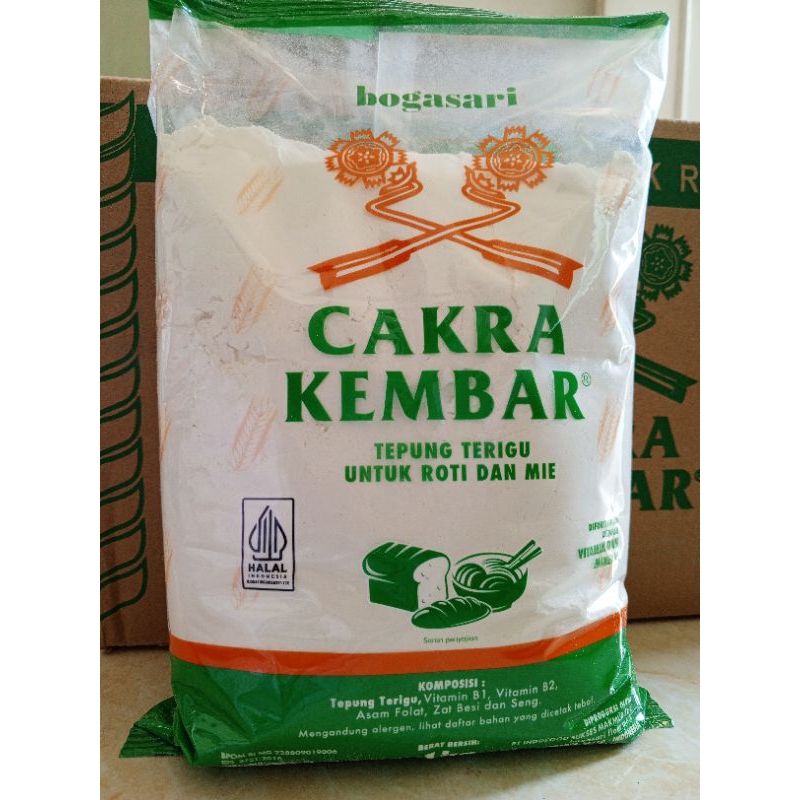Twin Chakra Wheat Flour 1kg | High protein | Shopee Malaysia