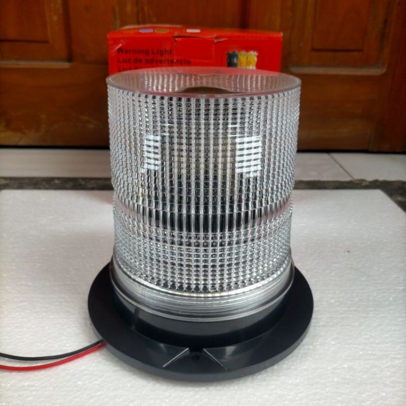 Rotating LIGHT ROTARY WARNING LIGHT FOR TRUCK CAR FUSO CONTAINER 12-24 ...