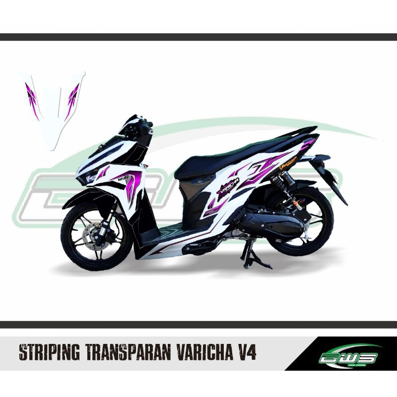 Vario 125 NEW 2023 TRANSPARENT STRIPING CUSTOM VARICHA V4 DESIGN ...