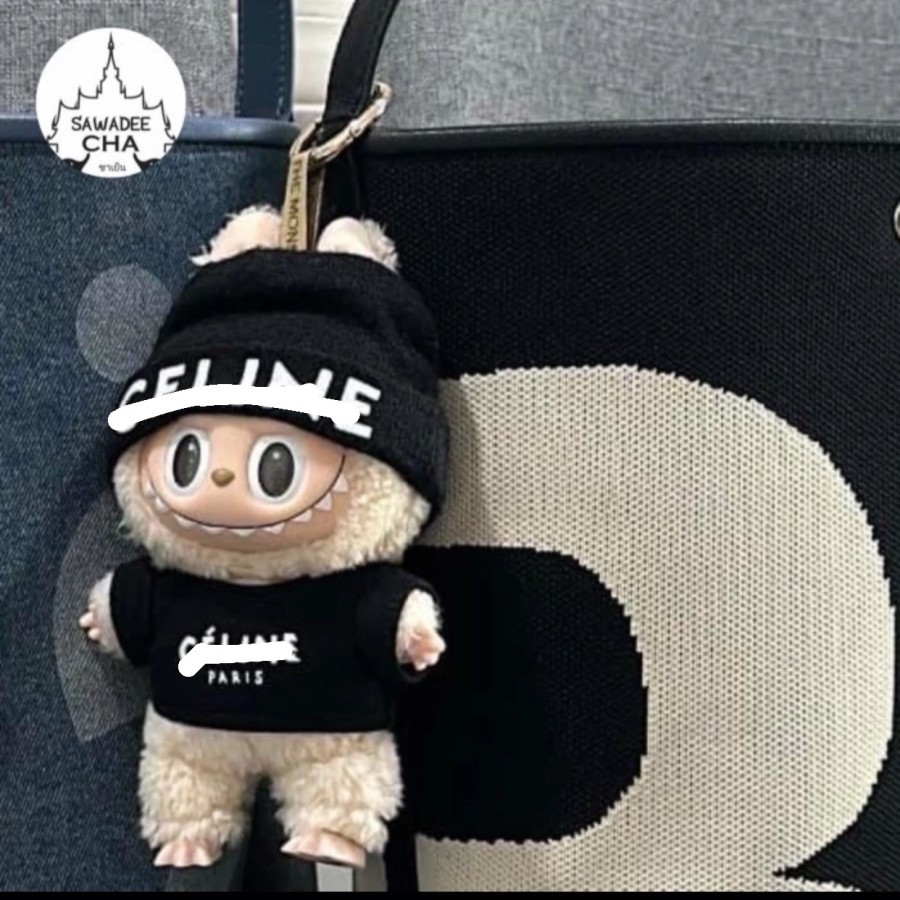 HITAM Labubu macaron Clothes/labubu macaron Clothes - Black | Shopee ...