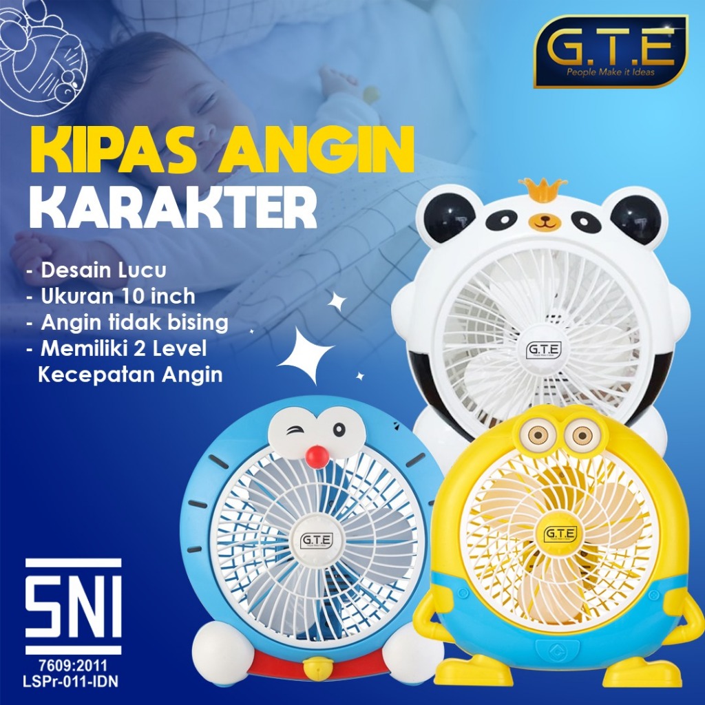Gte | | 10 INCH CHARACTER FAN ELECTRIC TABLE FAN TABLE FAN | Cute ...