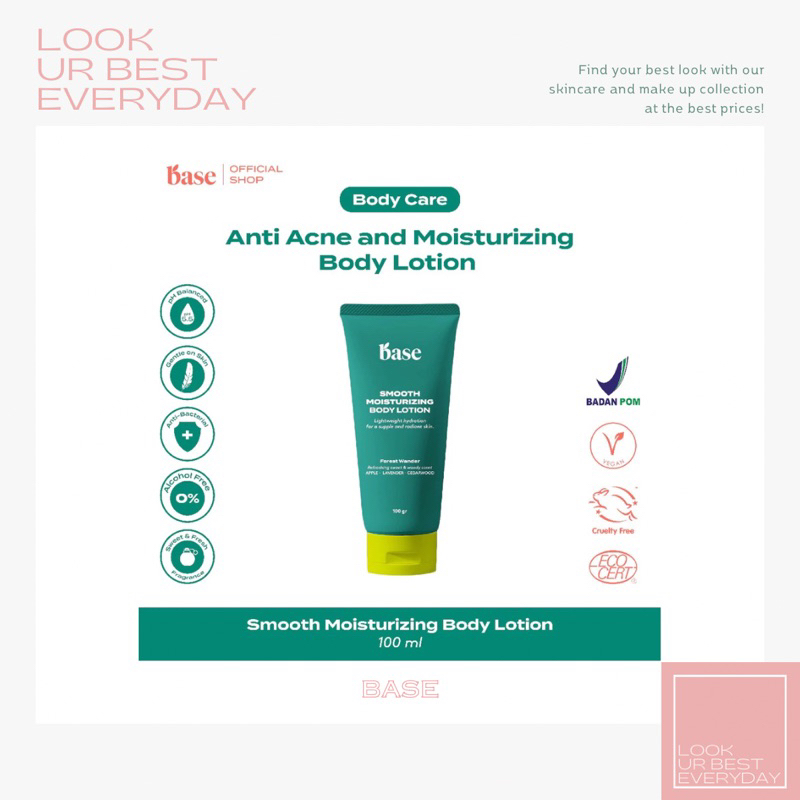 Base Smooth Moisturizing Body Lotion | Shopee Malaysia