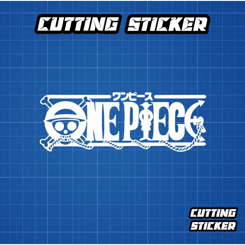 Onepiece Logo Sticker - one piece Sticker | Shopee Malaysia
