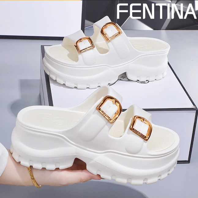 Fentina High Contemporary Women's Sandals Fuji Women's Korean Wedges ...