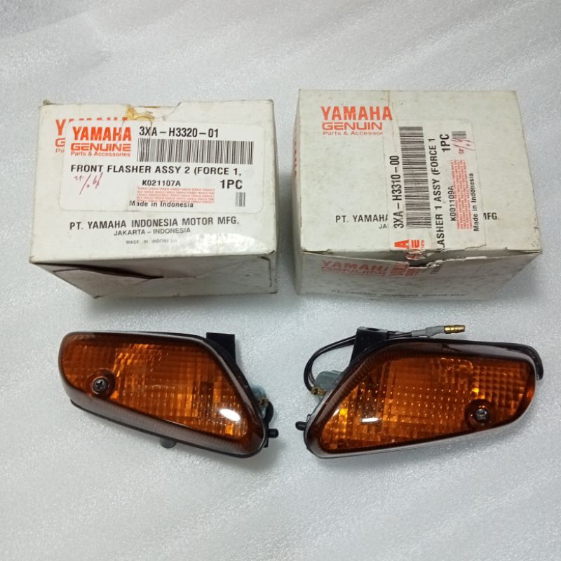 Front turn signal signal signal set right left assy yamaha F1Z krypton ...
