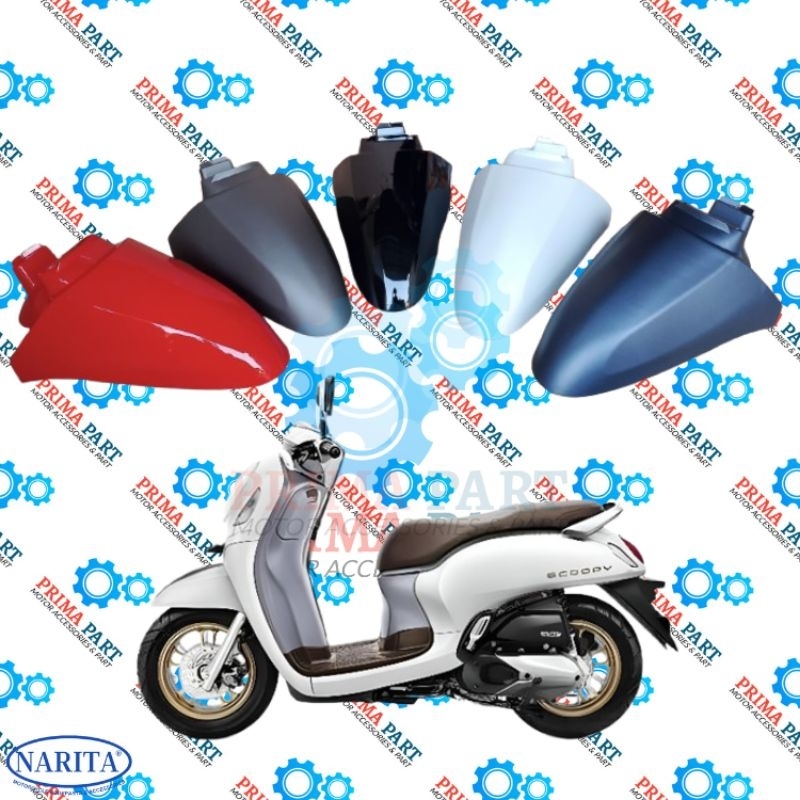 Front Fender Scoopy Fi Esp New K2F SmartKey 2021 2022 2023 2024 Pnp ...
