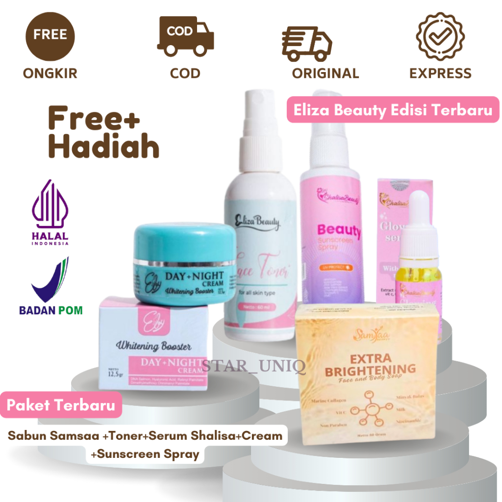 Eby Eliza Beauty Cream Economical Package Eliza Beauty Toner & Facial ...