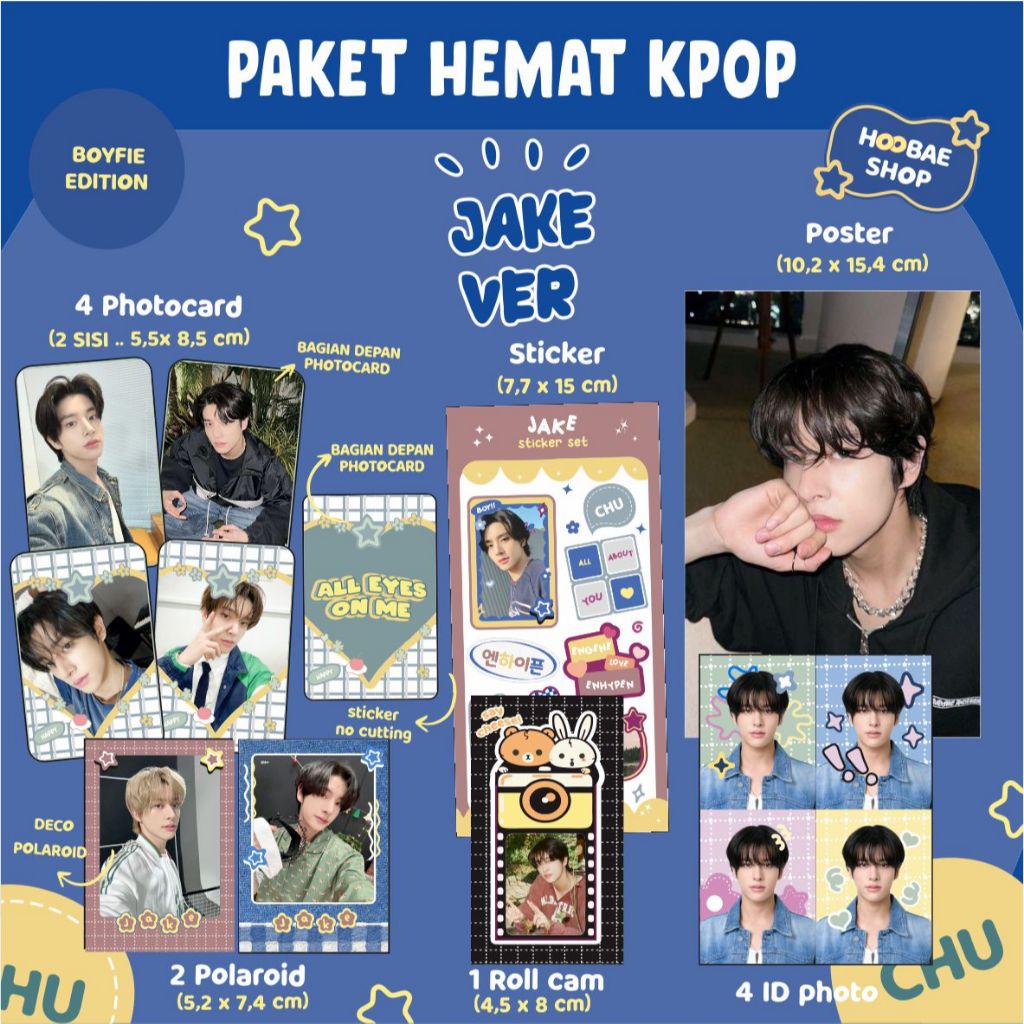Fankit ENHYPEN - BOYFIE EDITION II ENHYPEN SAVING PACKAGE I HAMPERS ...