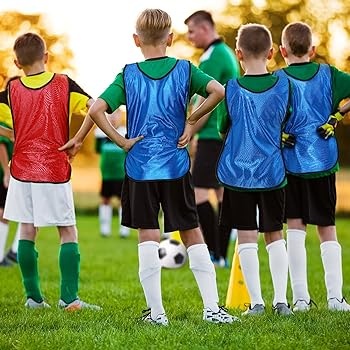 Futsal Vest Football Soccer Takraw Vest Kids/Kids Vest Spare Player ...